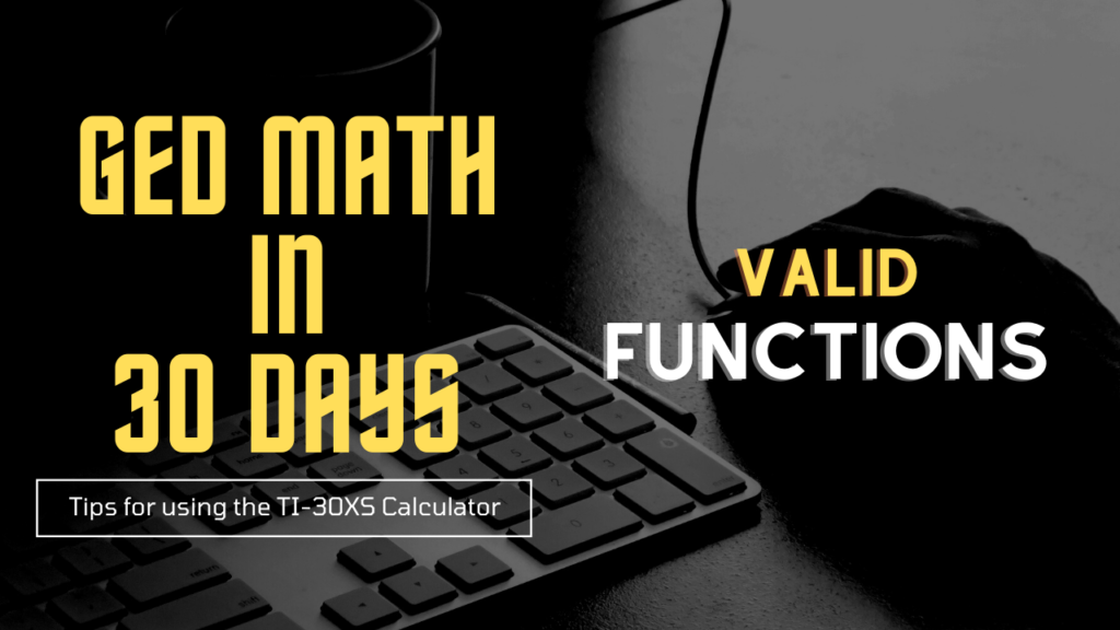 GED Math in 30 Days – Functions – Pass GED Math in 30 days