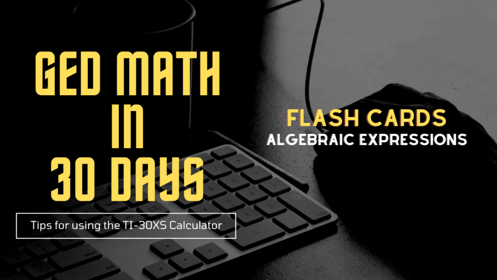GED Flash Cards – Pass GED Math in 30 days